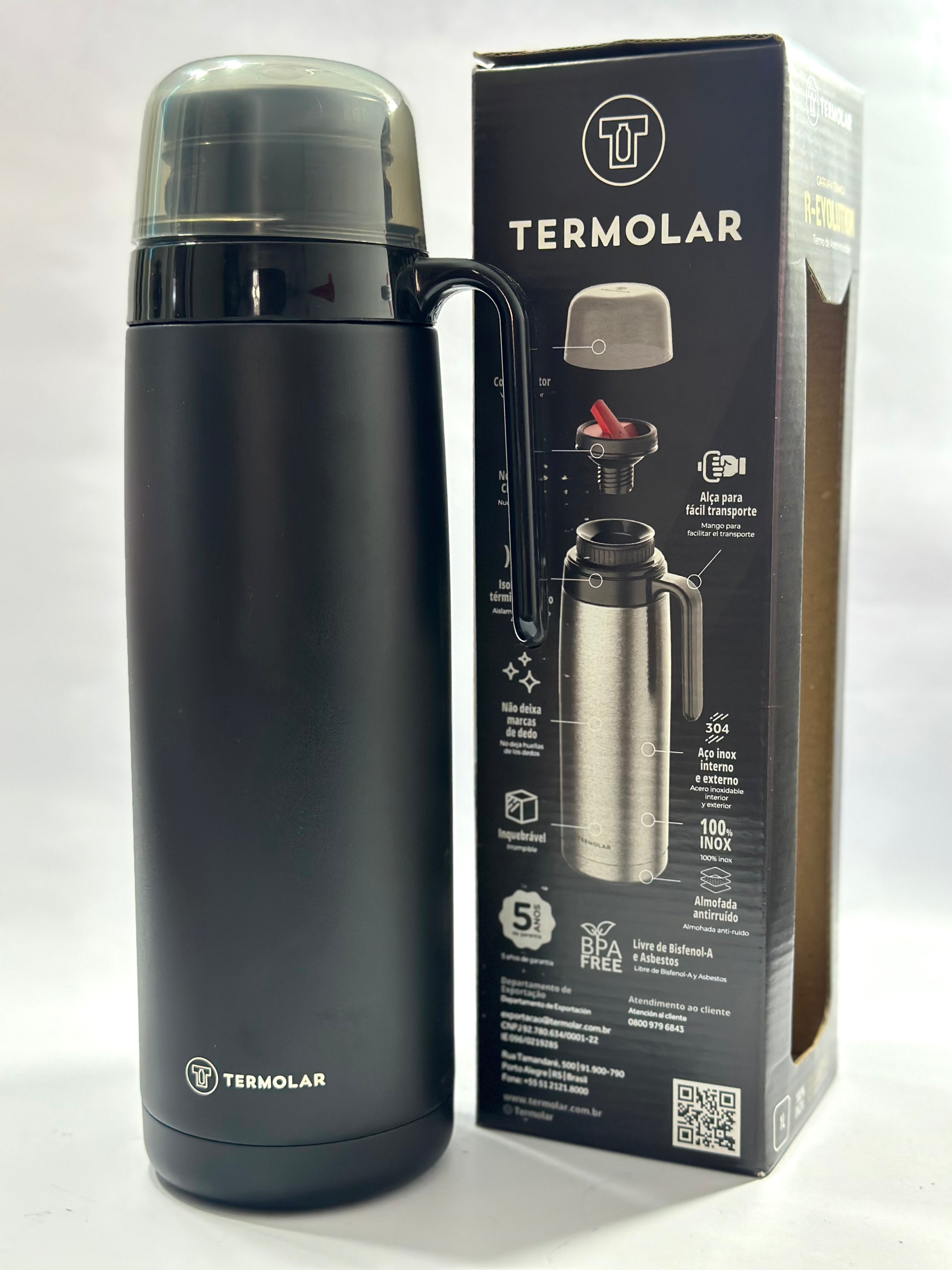 Termo TERMOLAR R-EVOLUTION Negro Original – Zona Gaucha Chile