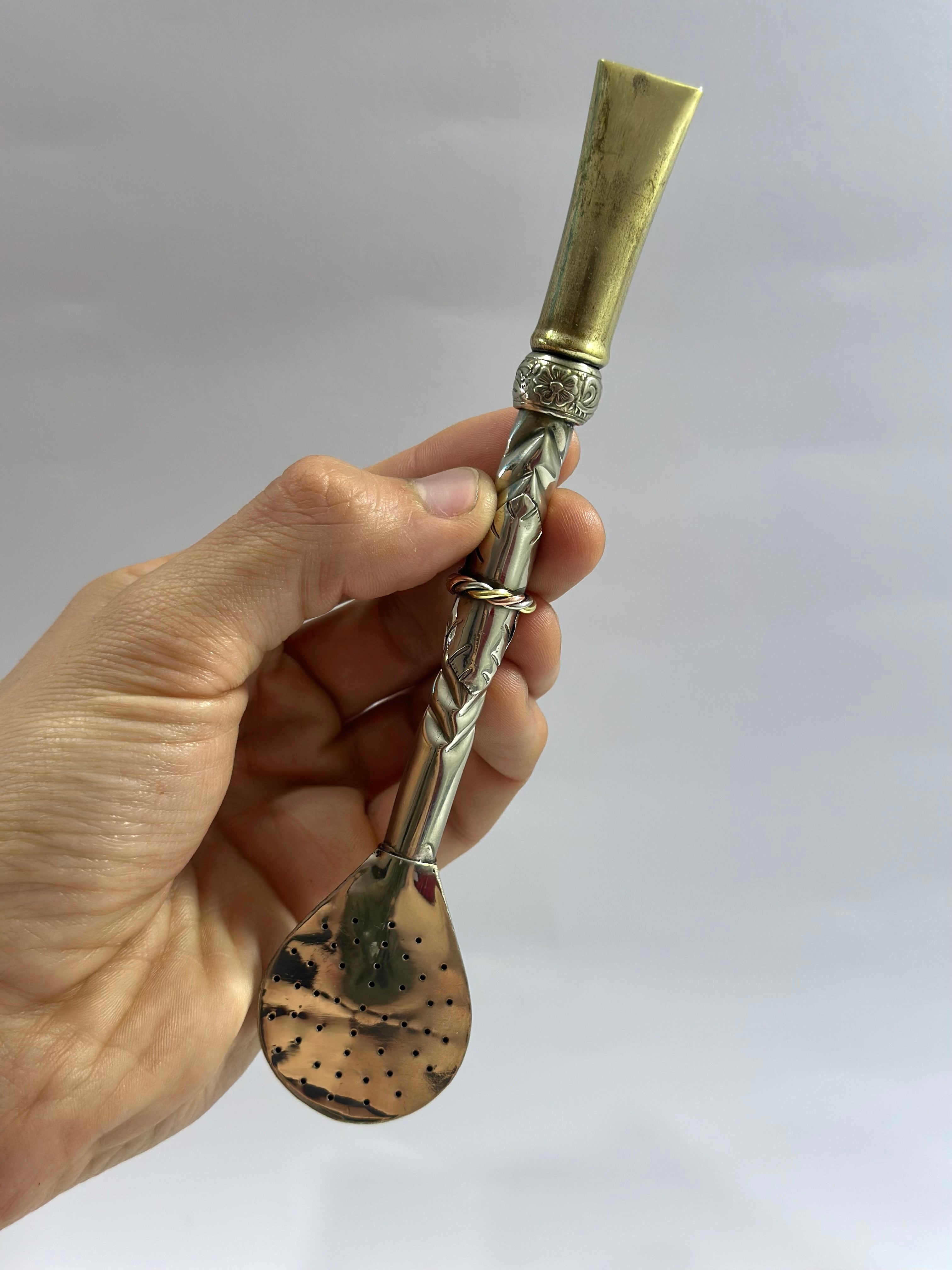 Bombillón Premium Alpaca Hoja Calada Filtro XL Uruguayo – Zona Gaucha Chile